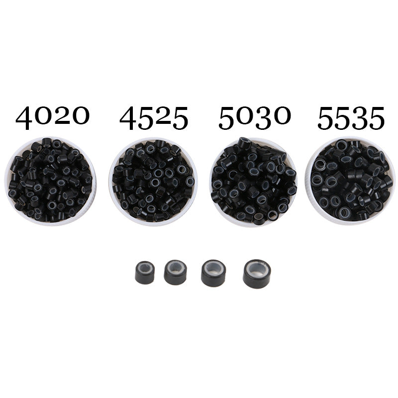 Silcone Micro Beads 5.0x3.5x3.5mm (1000 Pieces) – HoomyHair